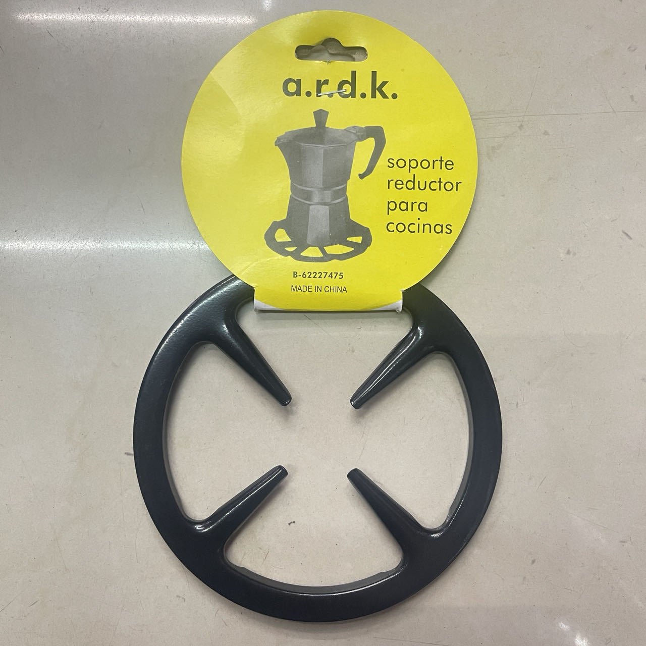 15CM Black Iron Universal Moka Pot Stove Stand Ring – White Donkey